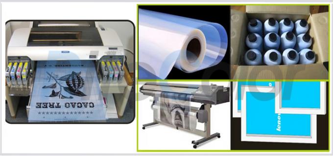 100 Micron Waterproof Transparent Inkjet Film Positives For Screen Printing