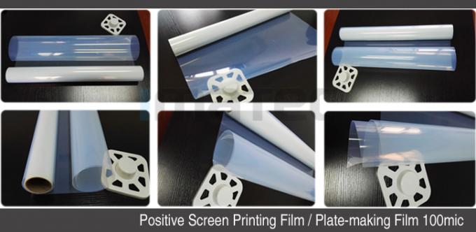 ImageSetting PET Inkjet Screen Printing Film Translucent 100 Micron 30m