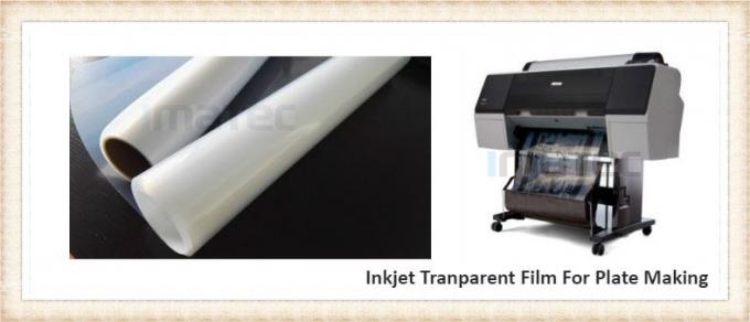 Color Separation Inkjet Screen Printing Film With Single Side Printing ...