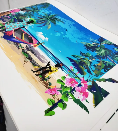 Soft Texture 230gsm Matte Fine Art Paper Roll for Inkjet Digital Printing