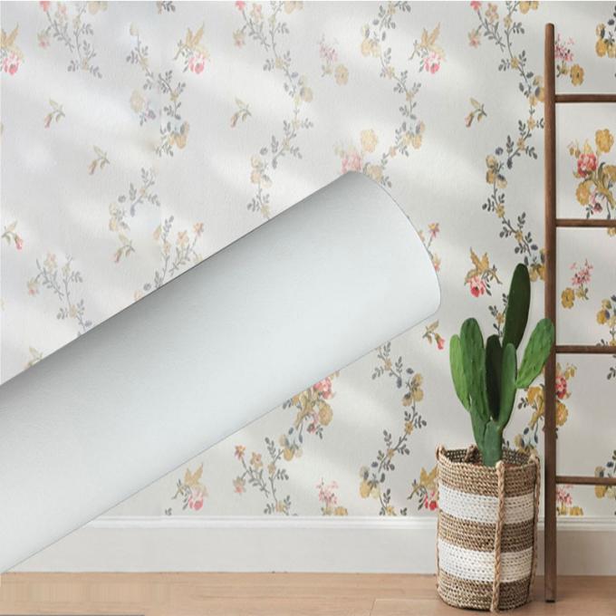 Matte Texture Printable Non Woven Wallpaper For Wall Mural Interior ...