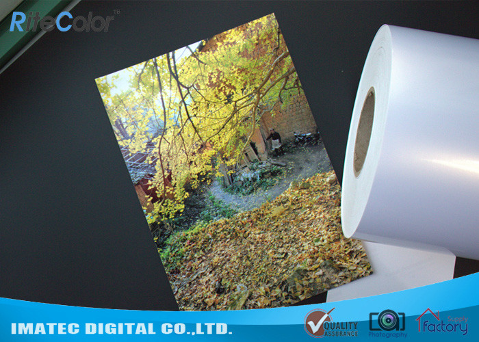 High Glossy Metallic Inkjet Media Supplies 260gsm Resin Coated Inkjet ...