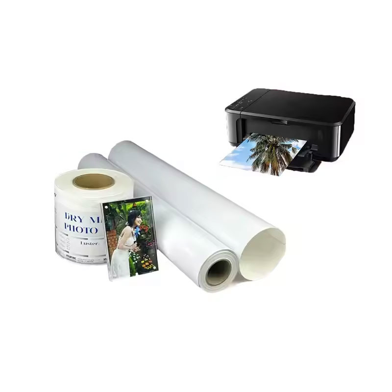 Inkjet Dry Minilab Printers Paper Luster Photo Paper Roll For Minilab ...