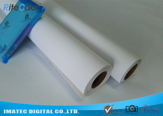 Poly - Cotton Blend Inkjet Cotton Canvas , Waterproof Canvas Printer Paper