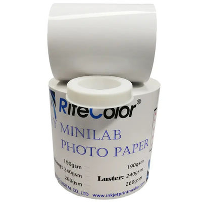 Digital Printing 260g 65meters Rc Inkjet Print Glossy Minilab Photo ...