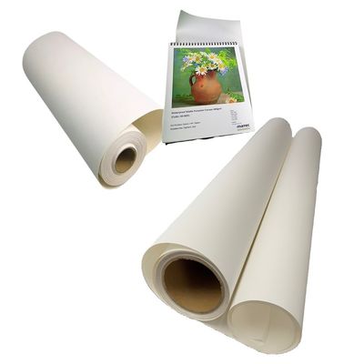 Eco Solvent Inkjet Canvas Pure Cotton Matte 360gsm For Digital Printing